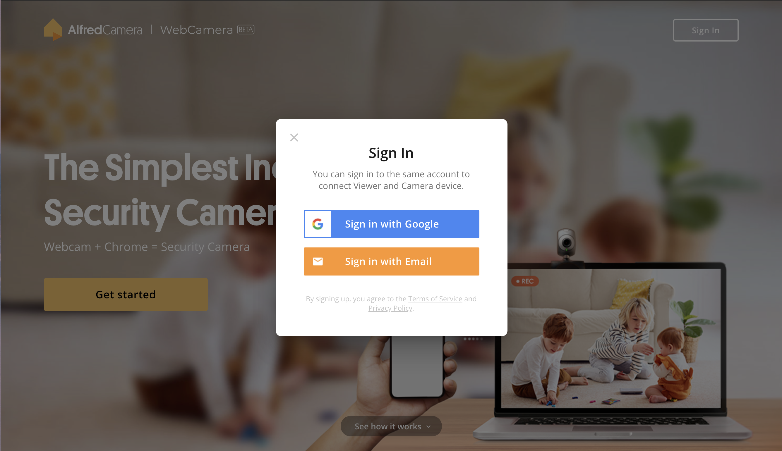 How do I set up WebCamera on PC? – AlfredCamera Help Center